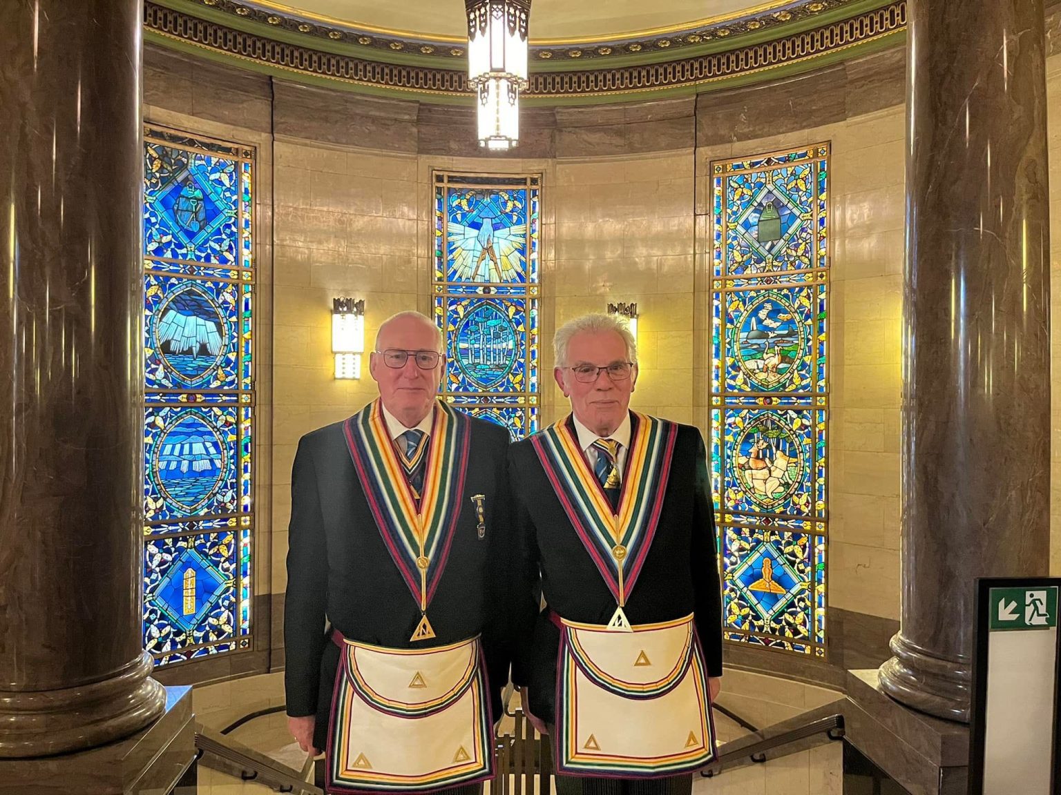 Congratulations to our new holders of Royal Ark Mariner Grand Rank ...